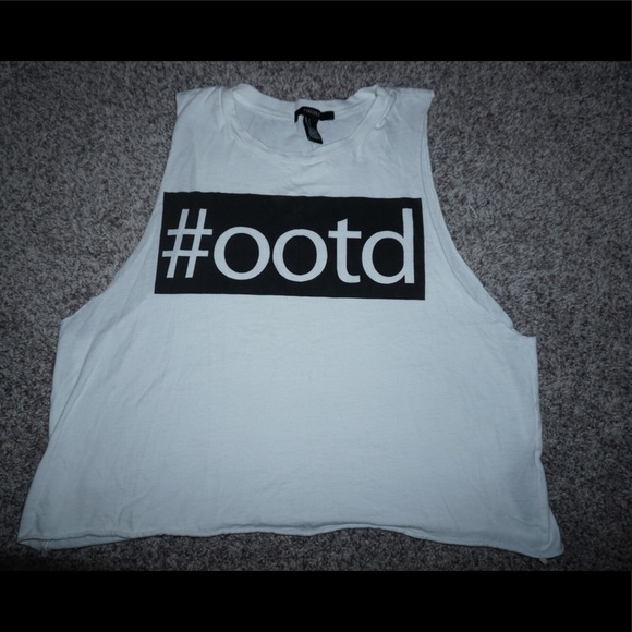 Forever 21 | Tops | Ootd Cropped Tank | Poshmark